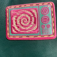 Hypno TV Glow in the Dark Fabric Patch - Etsy Canada