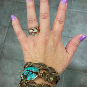 Chunky Rings / Statement Ring / Power Ring / Circle Ring / | Etsy