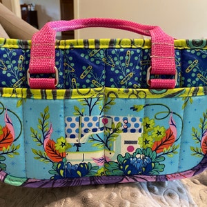 Tula Pink Creative Makers Quilted Tote Tula Pink Tabby Road Quilted ...