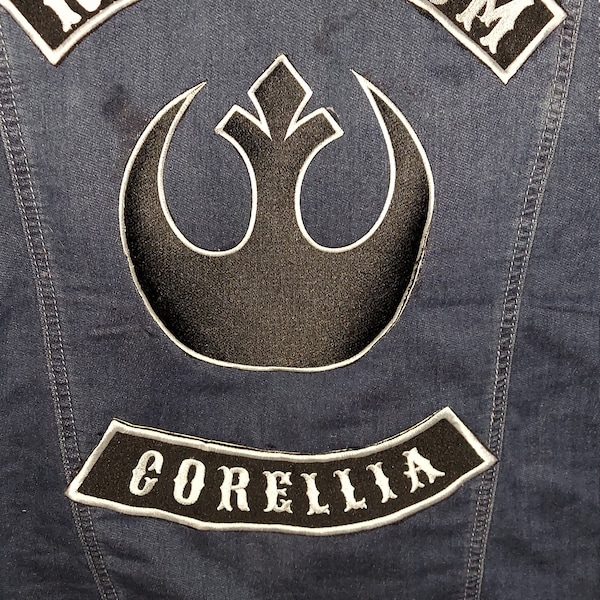 Star Wars Rebel Scum Jacket Back Patch Set - Etsy