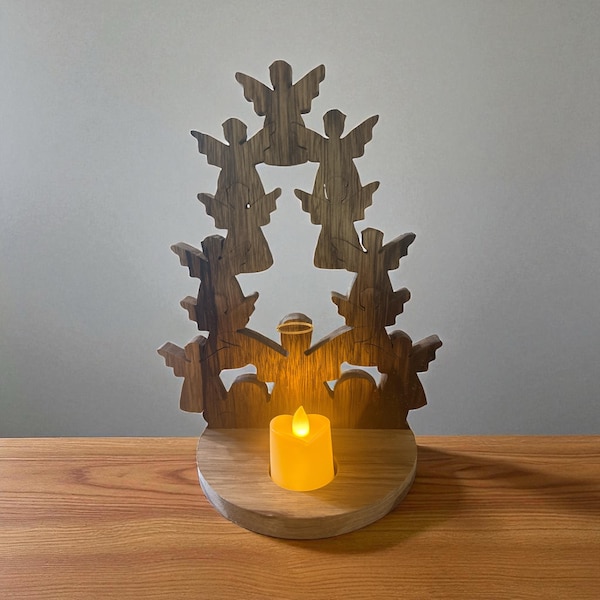 Angel Christmas Tree Puzzle Plus Patterns - Etsy