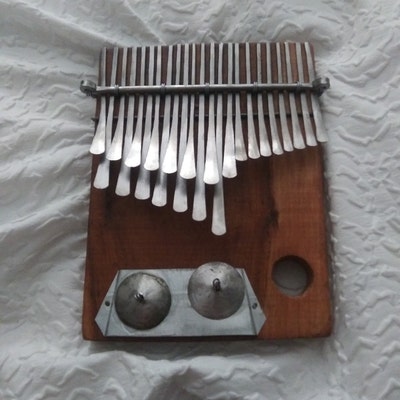 37 Key Shona Njari ELECTRIC Mbira Triple Sensor Pickup Finger Piano ...