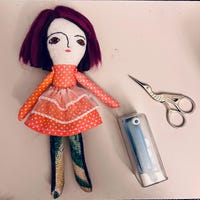 Cat Stuffy Sewing Pattern, Modern Cat Toy for Kids, Kitty Softie Toy ...