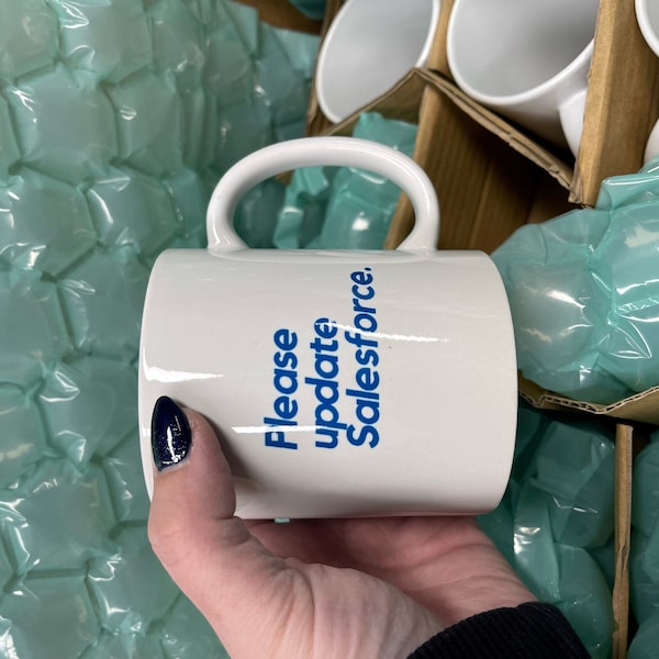 It'll Close in Q5 Mug- Keep Your Sales Team on Target, Saas Sales Gift ...