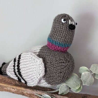 Pigeon Knit Kit All You Need to Knit a Cute Pigeon Bill the Pigeon ...