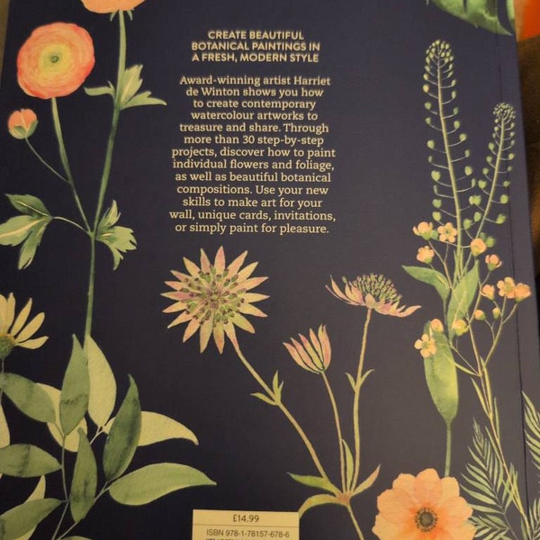 Watercolour Flower Painting Brush Set | Blooms Paintbrush Bundle | Pro ...