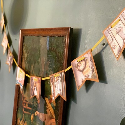 Where the Wild Things Are Digital Printable Chalkboard File for Party ...