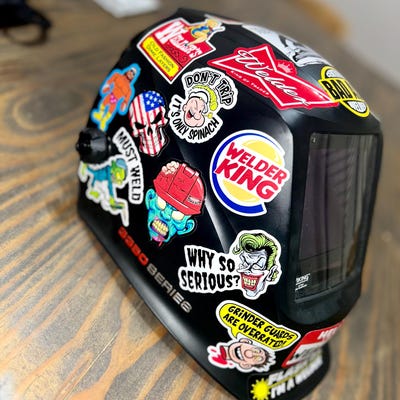 RIGGER SIGNALPERSON CRANE 32 Hard Hat Stickers, Hardhat Sticker ...