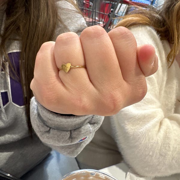 Purity Ring, Promise Ring, Christian Jewelry Gift, Scripture Ring ...