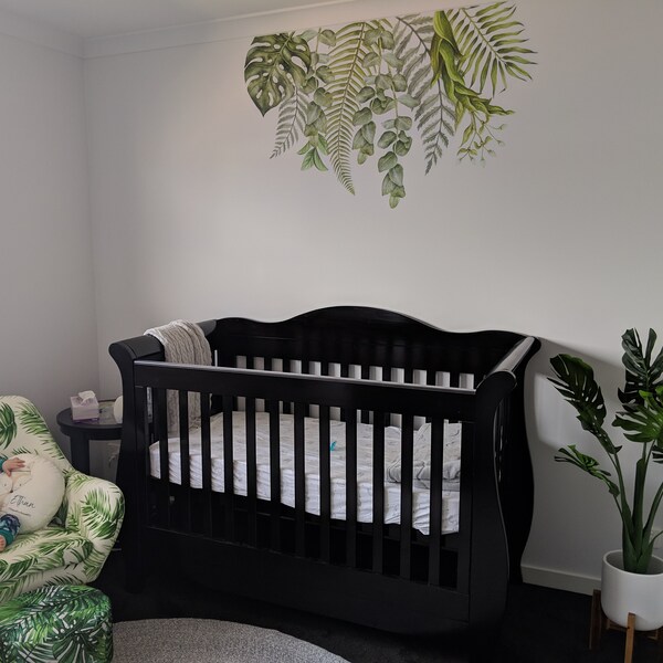 Greenery Garden Wall Decal - Etsy