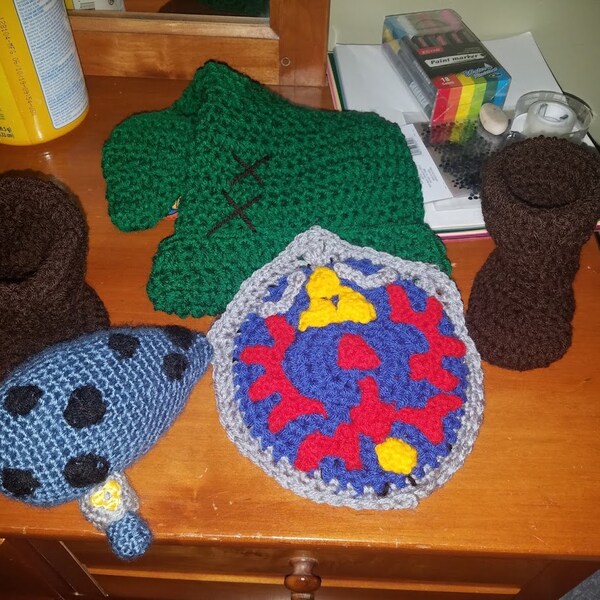 Baby Link Pattern .zelda Baby Outfit .zelda Inspired Baby Outfits .link ...