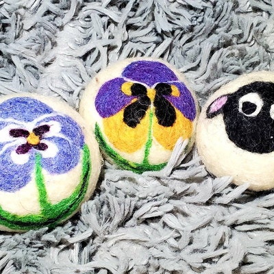 Bald Eagle Felted Wool Dryer Ball Bird Toy Sculpture Eco - Etsy