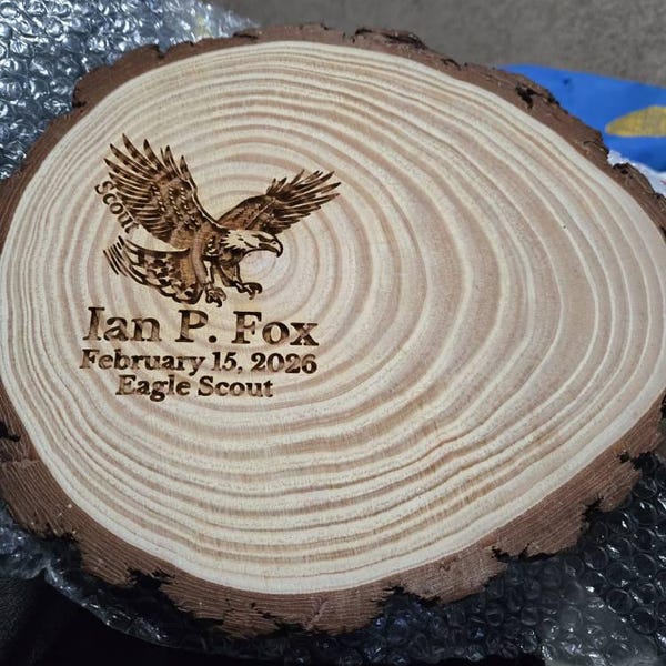 Personalized Scouting Guest Book, Court of Honor Guest Book, Natural ...