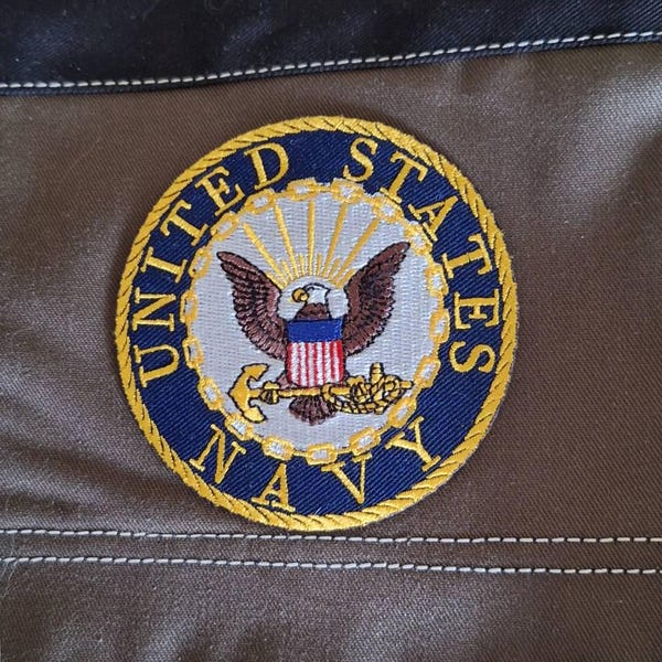 F-14 Tomcat Fighter Aircraft Patch Iron Sew on Clothes US Navy ...