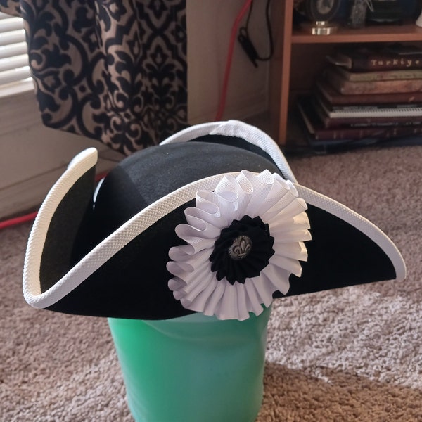 DIY Trimmed Bicorne Hat Making Tutorial DIY Bicorne - Etsy