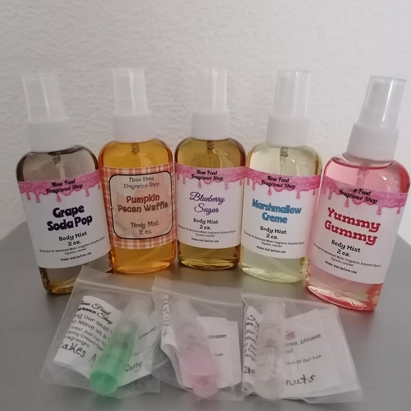 Marshmallow Creme Body Mist, Body Splash, Body Spray, Fragrance Mist ...
