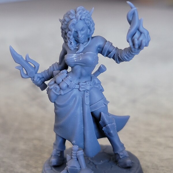 Sony Jona Ashen Alfar Elf 3D Printed Resin Miniature | Tabletop Role ...