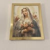 Blessed Virgin Mary Vinyl Decal Sticker, Catholic Stickers for Water ...
