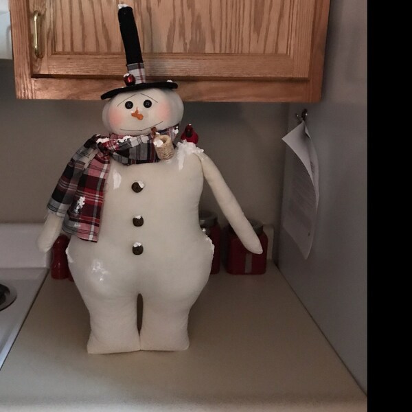 Primitive Bunny With a Heart PATTERN - Etsy