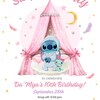 Personalized Stitch Spa Party Invitation, Stitch Birthday Spa Party ...