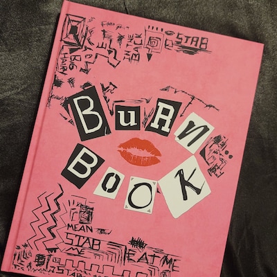 Burn Book Replica BLANK or MOVIE VERSION, 8.5x11, Matte Hardcover - Etsy