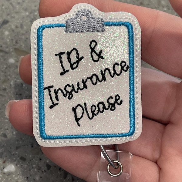 ID and Insurance Please Badge Reel, Registration Badge Reel ...