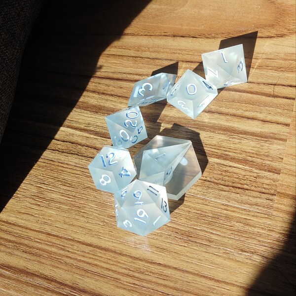 RPG Dice Resin Hidden Depths - ALT Shape - Etsy