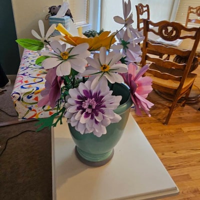 Deluxe Paper Flower Tool Kit With 3 Paper Flower Kits Peony, Rose ...