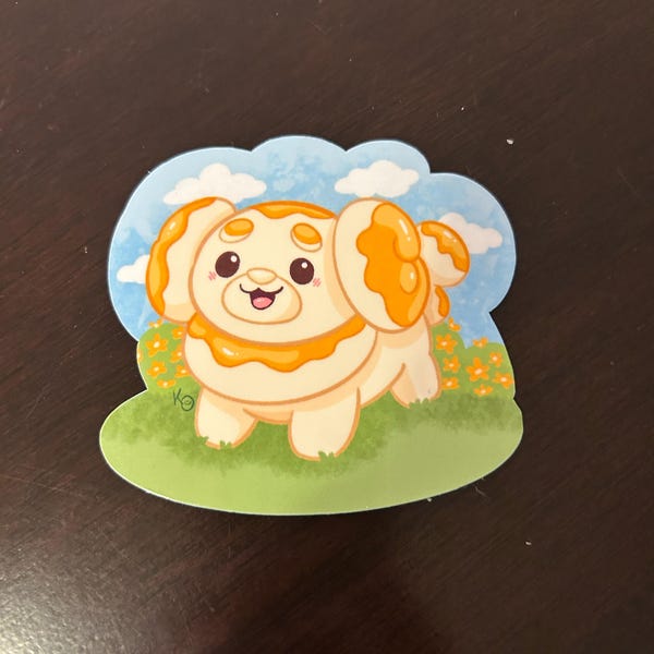 Batrick the Bat Sticker - Halloween Sticker - Cute Bat Character Decal ...