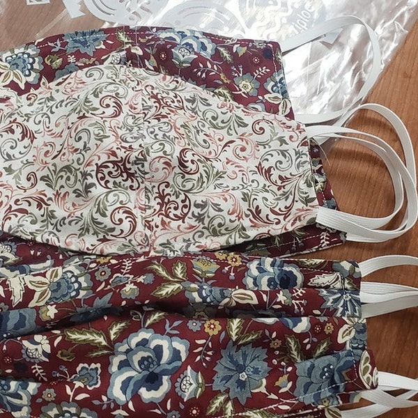 Face Mask PDF Sewing Pattern, Dust Mask Sewing Pattern, Face Mask ...