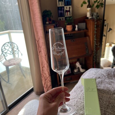 Personalized Wine Glass Monogram Custom Name or Initials - Etsy