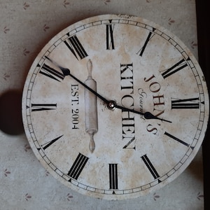 Pizza Clock Pizza Shop Clock - Etsy