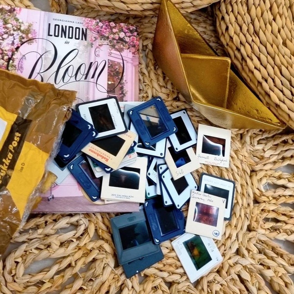 100 X Vintage/retro 35MM Projector Slides - 60's-70's-80's - LUCKY DIP ...