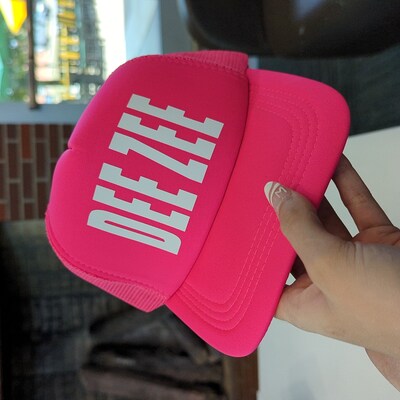 Any Sorority Trucker Hat in Pink Orange Green or Blue Chi Omega Sdt ...