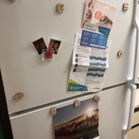 Camping Magnets Wooden Fridge Magnets Peak Magnetic Hiking Gift - Etsy