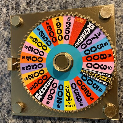 80s 90s Era Wheel of Fortune Board Game Wheel Spinner Www.facebook.com ...