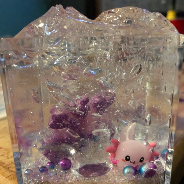 AXOLOTL Fish Tank DIY Slime Tank - Etsy