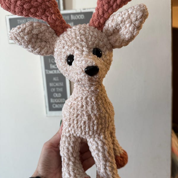 Crochet Pattern Realistic DEER / Crochet PATTERN PDF (english and ...