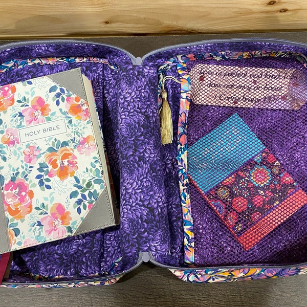 Bible Cover Pdf Sewing Pattern, Digital Sewing Pattern, Zippered Bible ...