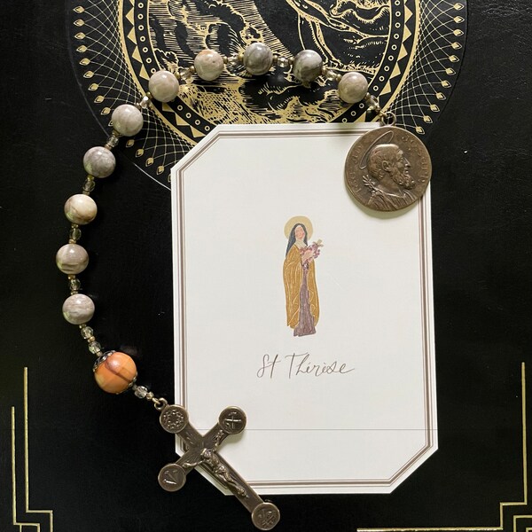 St Therese of Lisieux | Catholic Prayer Card | Catholic Saints - Etsy