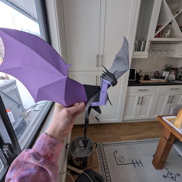 Blue Tit - Make Your Own Low Poly Bird on Fly, Geometric Bird, Paper ...
