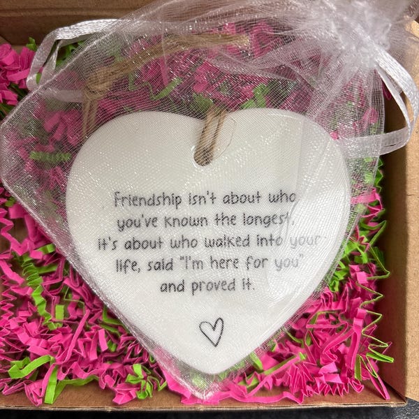 Friendship Isn't About Who You've Known the Longest, Friend Gift, Gift ...