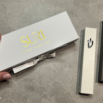 Mezuzah Kosher Scroll Made in Israel, Torah Scroll Hand-written by a ...