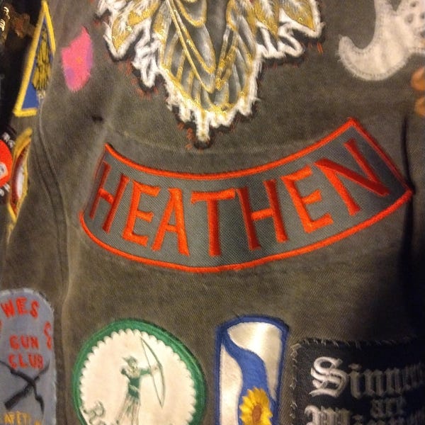 Custom Embroidered Patch - Top and Bottom Ribbon Rocker Motorcycle ...