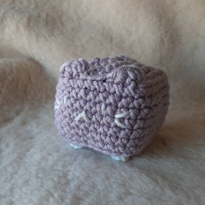 Cube Kitty Amigurumi Pattern, Cute Stackable Cat Plushie, Small Animal ...