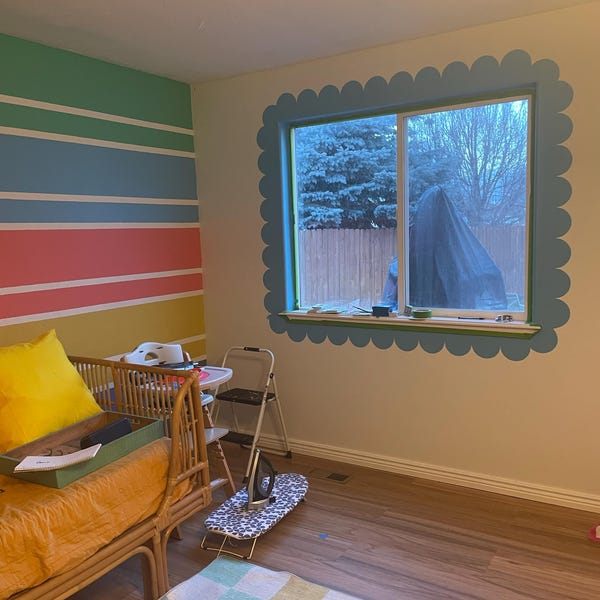 MEDINA Moroccan Border Stencil, Traditional Islamic Tile Effect Border ...