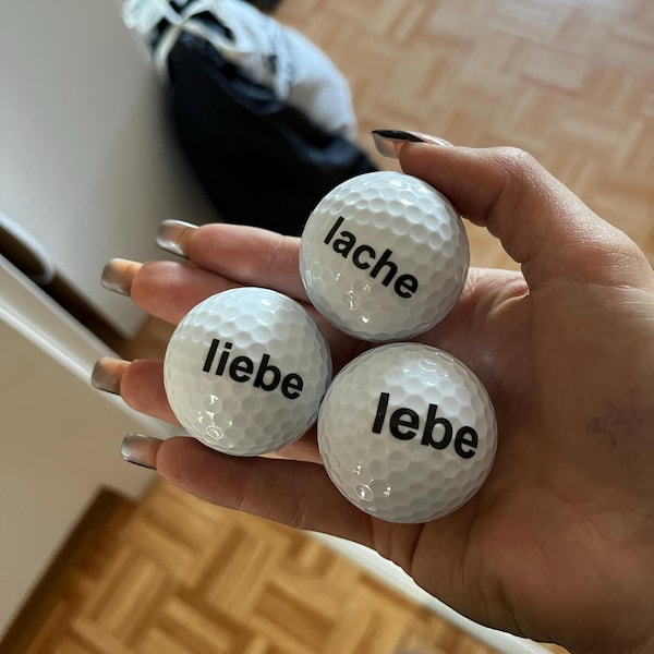 Personalized Wedding Golf Ball Gift, Wedding Favor, Bride and Groom ...