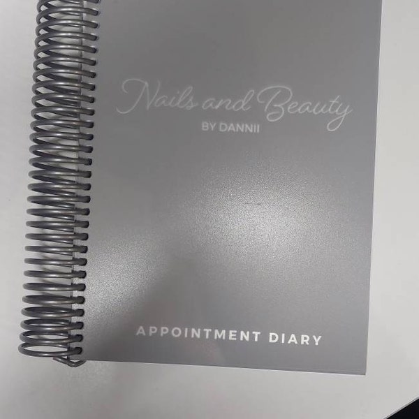 Any Words You Like, Bespoke Personalised Soft Back Notebook, Foil Print ...