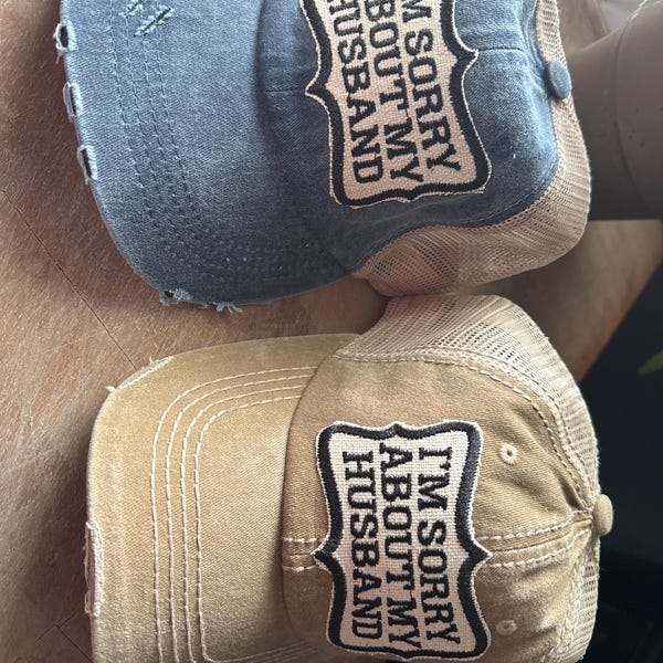 Put It on My Husbands Tab Foam Trucker Hat. Funny Gift for Wife. Snarky Wife Hat. Funny ...