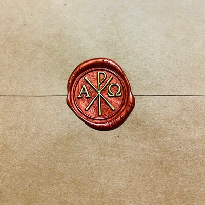 Auspice Maria Wax Seal Stamp / Wedding Invitation / Birthday Party ...